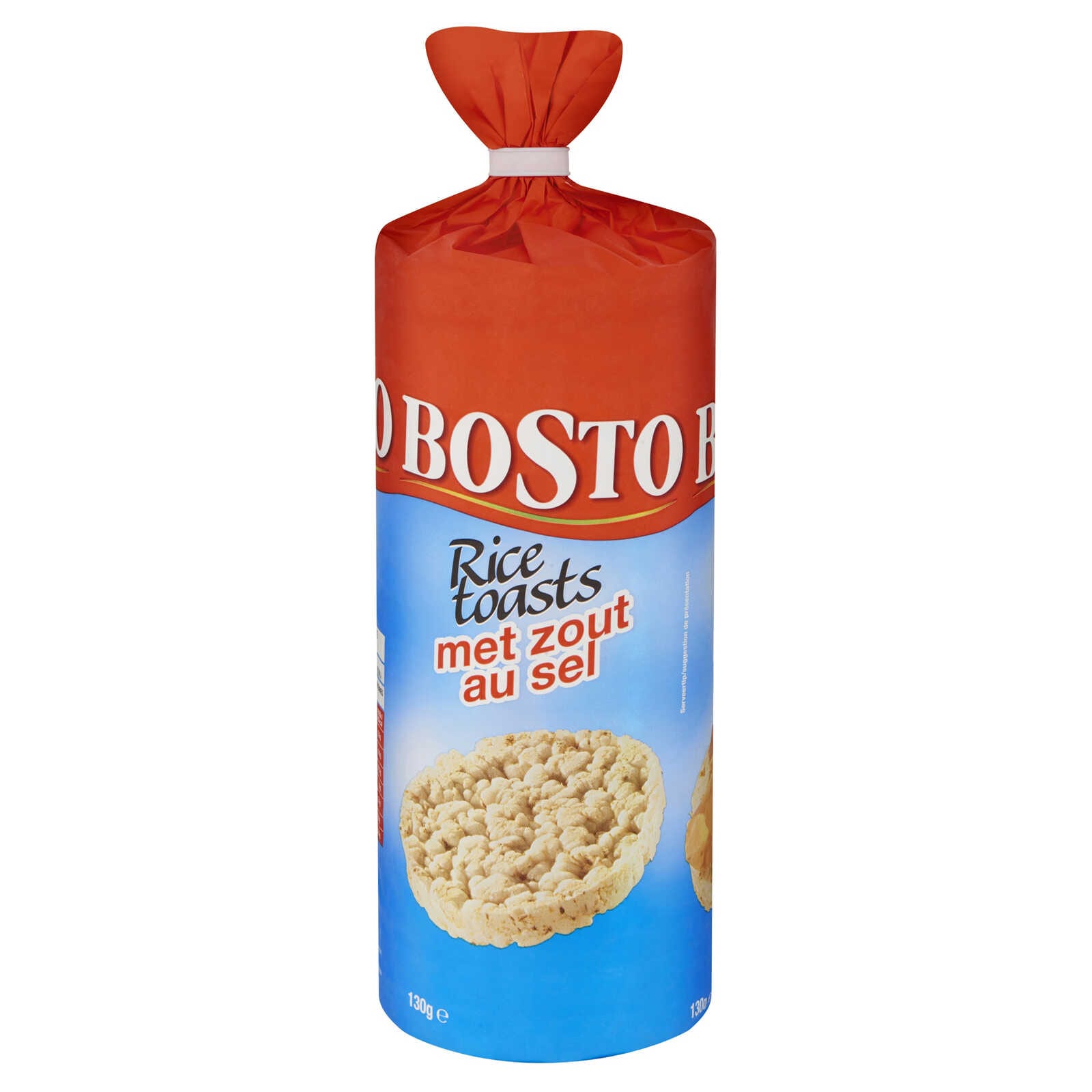 Bosto | Rijst toasts | Zout | 130 gr | Delhaize