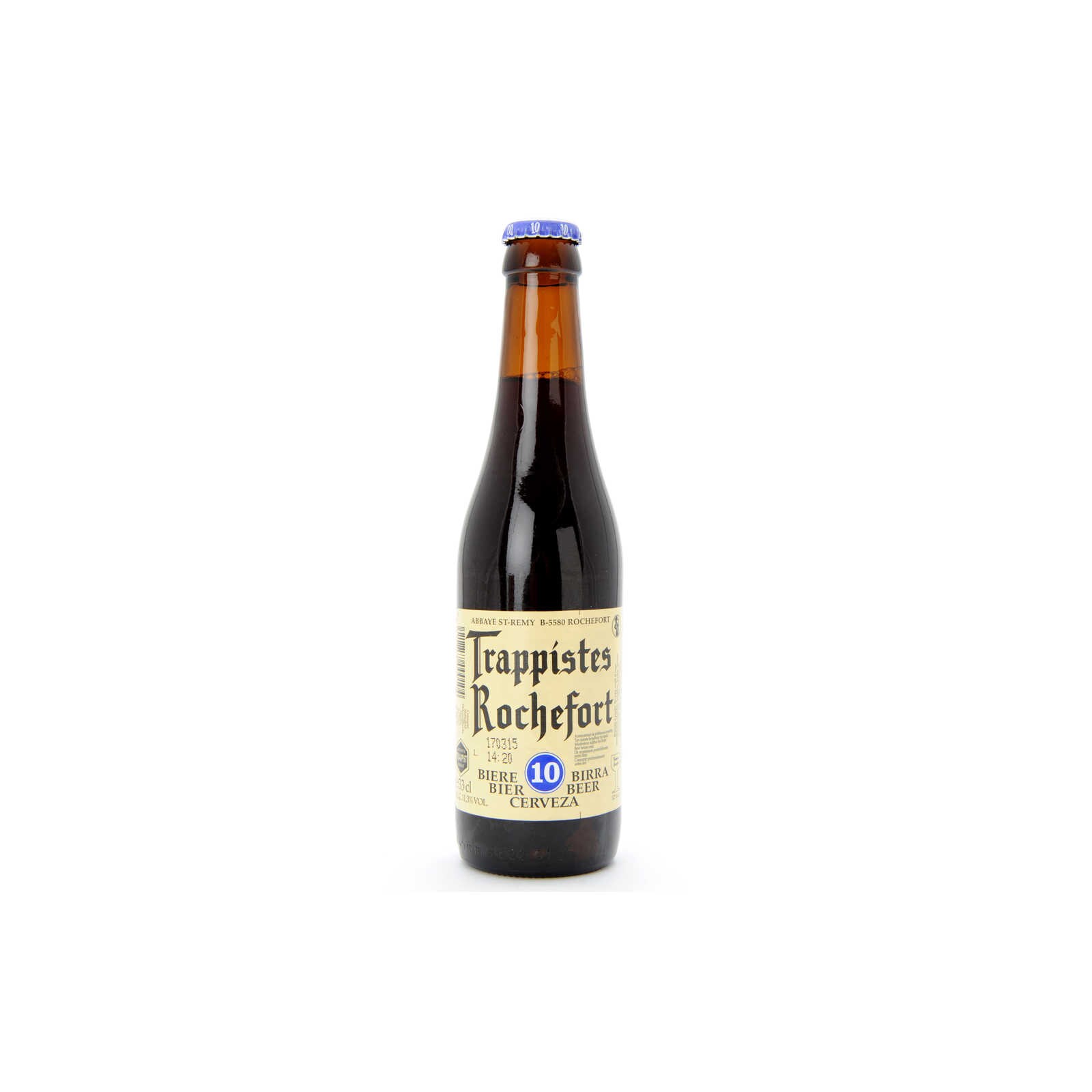 Trappistes Rochefort | Trappist Bier | 11,3% ALC. | Fles | 33 cl | Delhaize