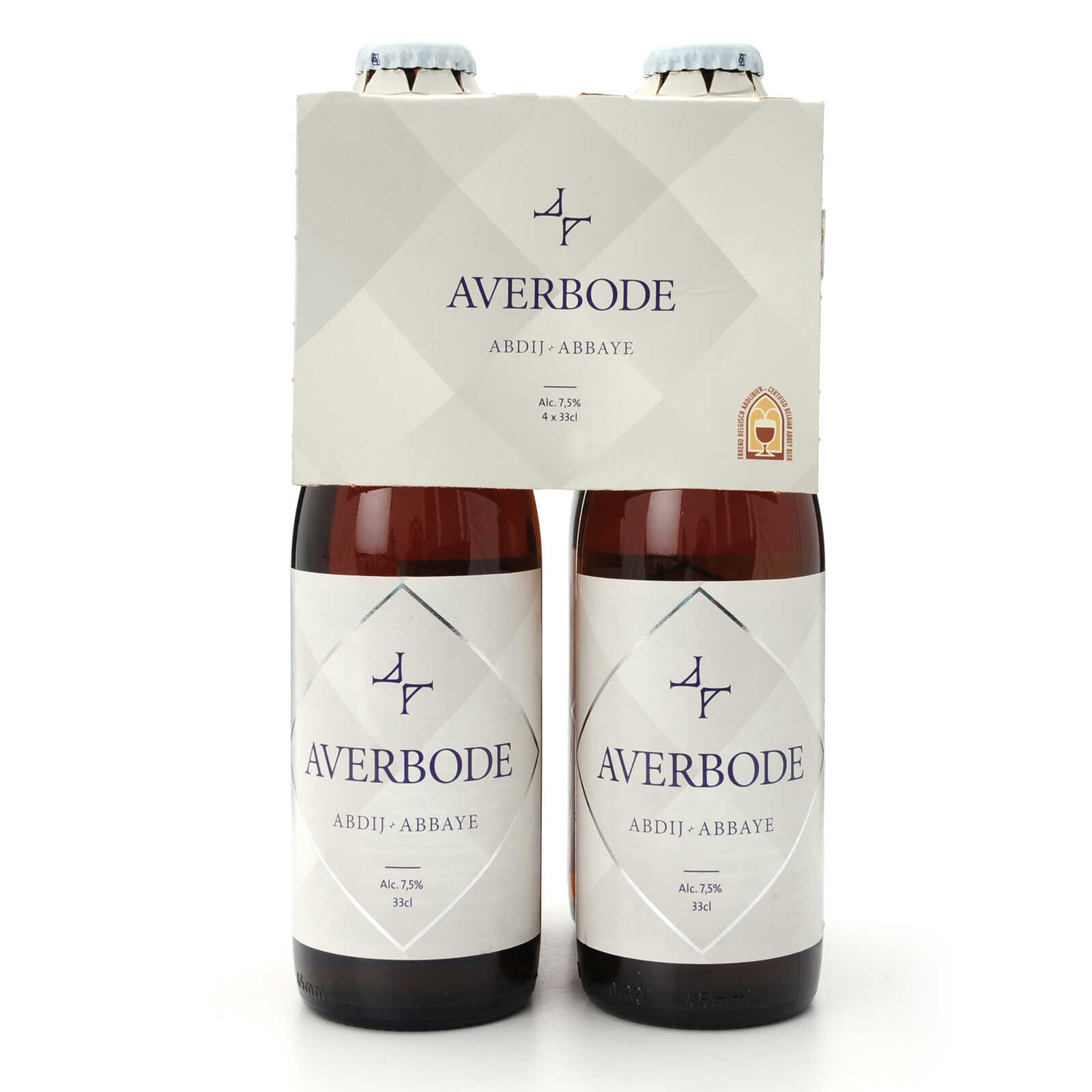 Averbode | Bière d'abbaye/Blonde | 7.5% ALC.| Bouteille | 4 x 33 cl | Delhaize