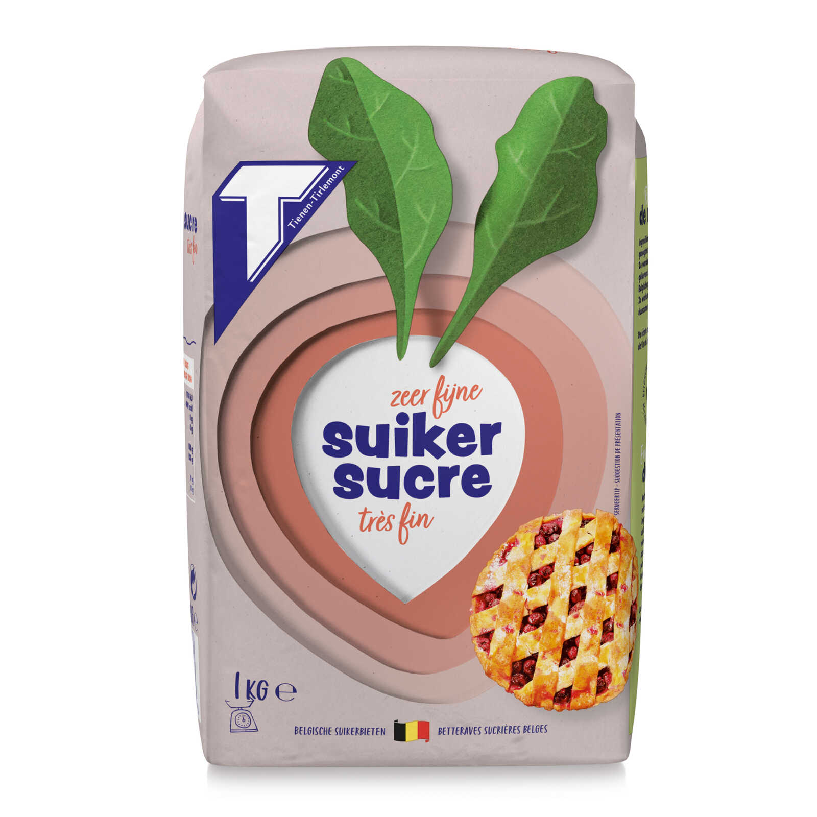 Tienen-Tirlemont | Sucre | Grain ultra fin | 1 kg | Delhaize