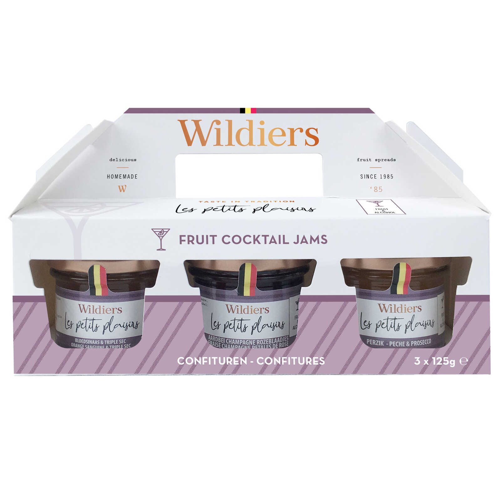 Wildiers | Multipack | Les Petits Plaisirs | 3x125g | 3 x 125 gr | Delhaize