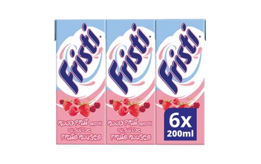 Fristi | Melk | Rode vruchten | 6 x 20 cl | Delhaize