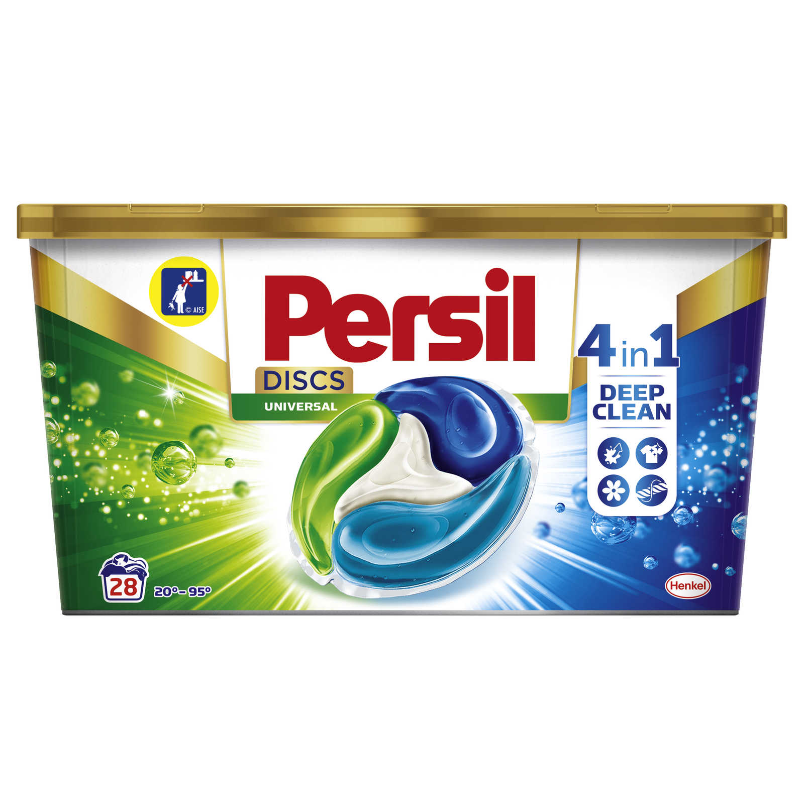 Persil | Capsules | 28DS | 4en1 | Universel | 28 pc | Delhaize