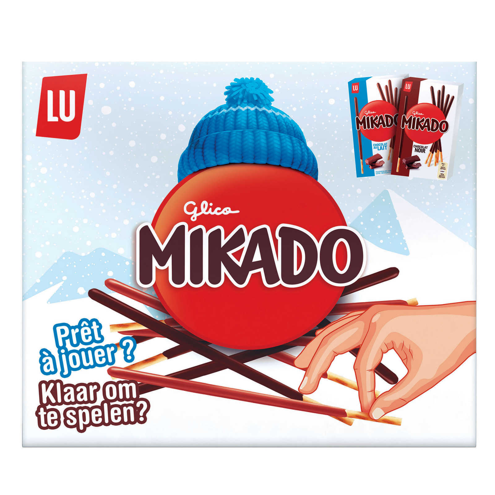 LU | Mikado | Koekjes | Mikado mix | Box | 150 gr | Delhaize
