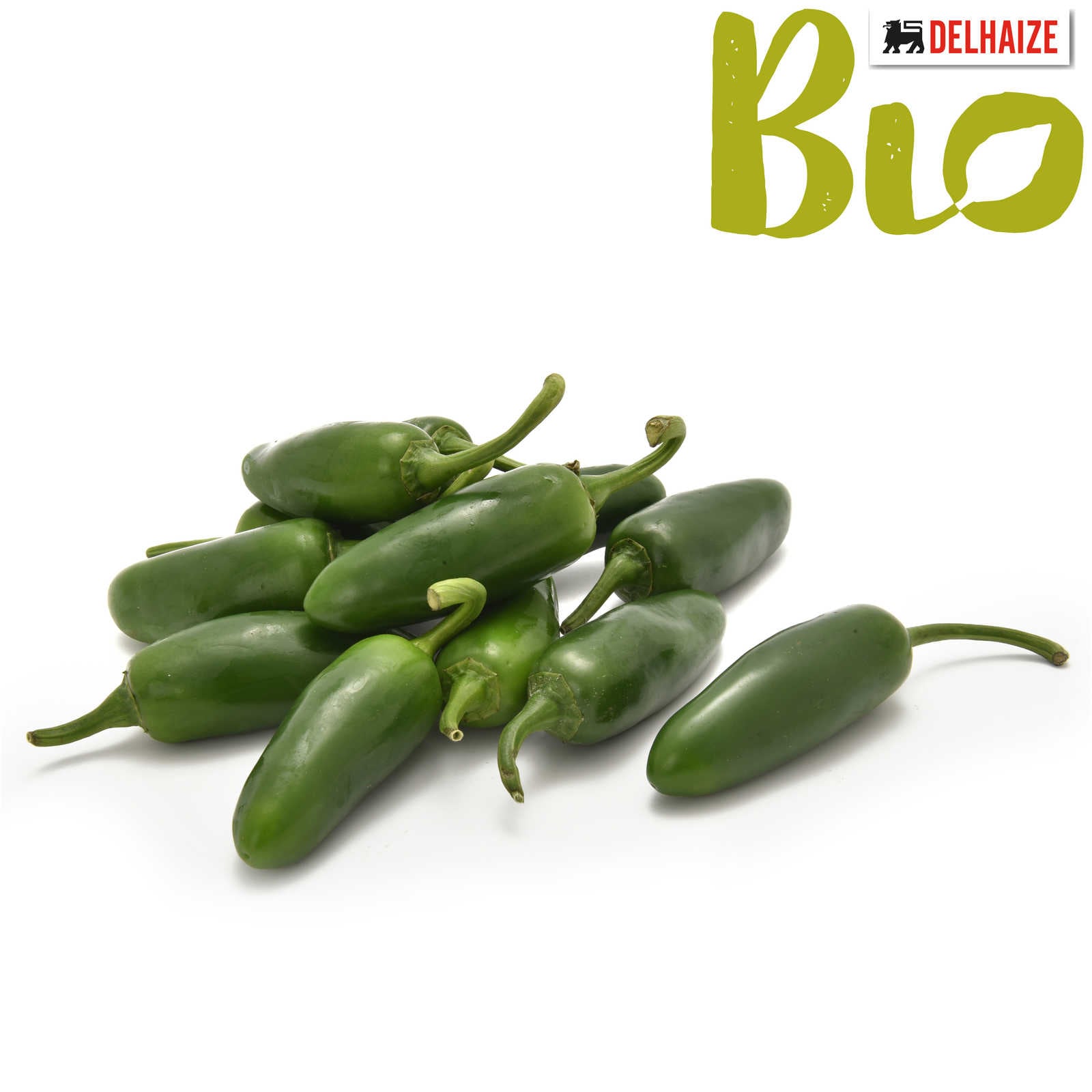 Delhaize | Bio | Piment Jalapeno Vert | Bio | +/- 1 kg | Delhaize