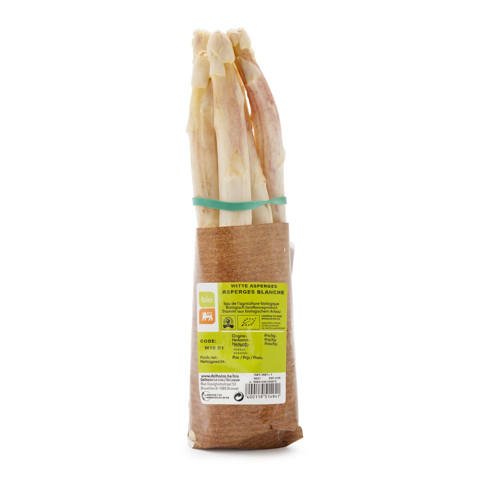 Delhaize | Bio | Witte asperges | Bio | 250 gr | Delhaize