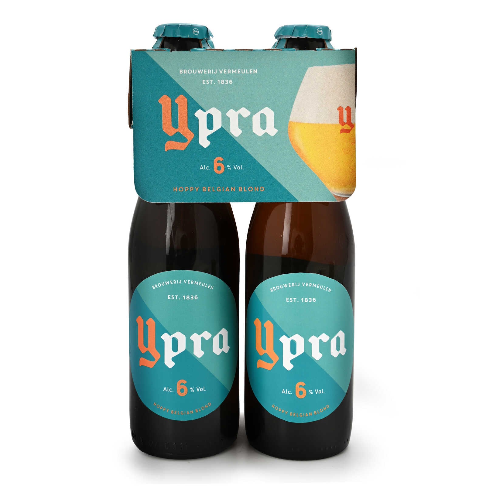 Ypra | Bière | 6% alc | 4 x 33 cl | Delhaize