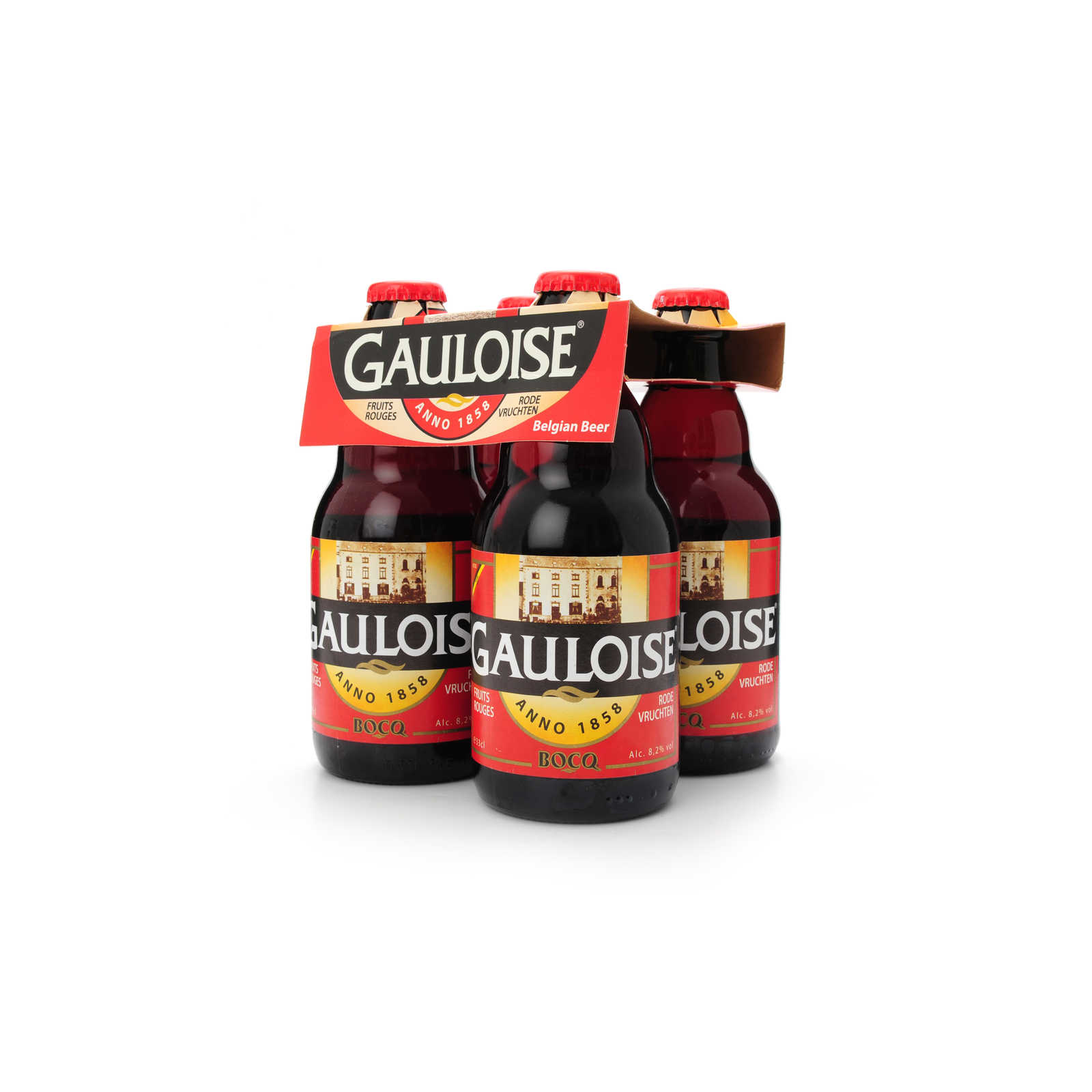 Gauloises | Gauloise rood fruit | 4 x 33 cl | Delhaize