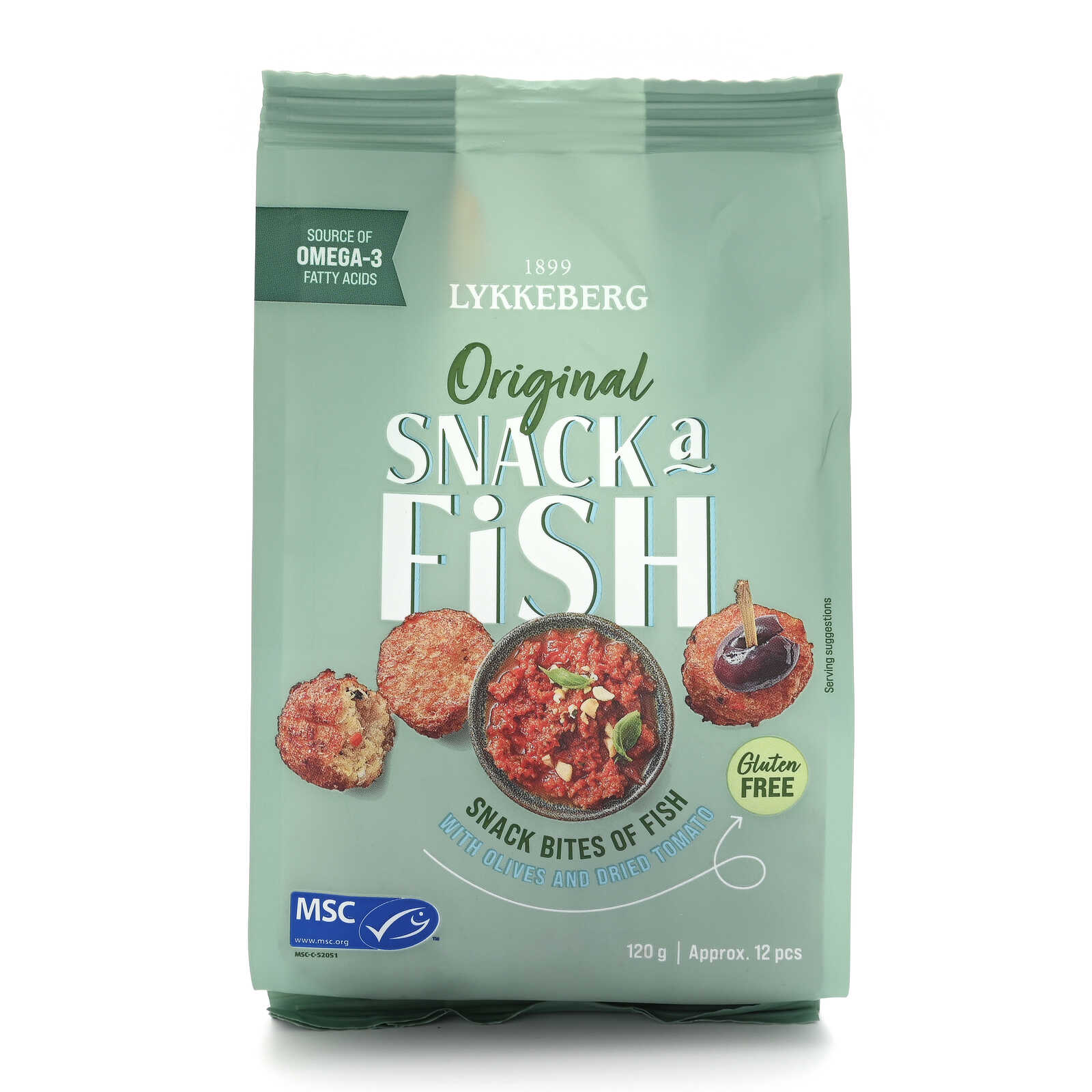 1899 Lykkeberg | Snack a fish | Tapas | 120 gr | Delhaize