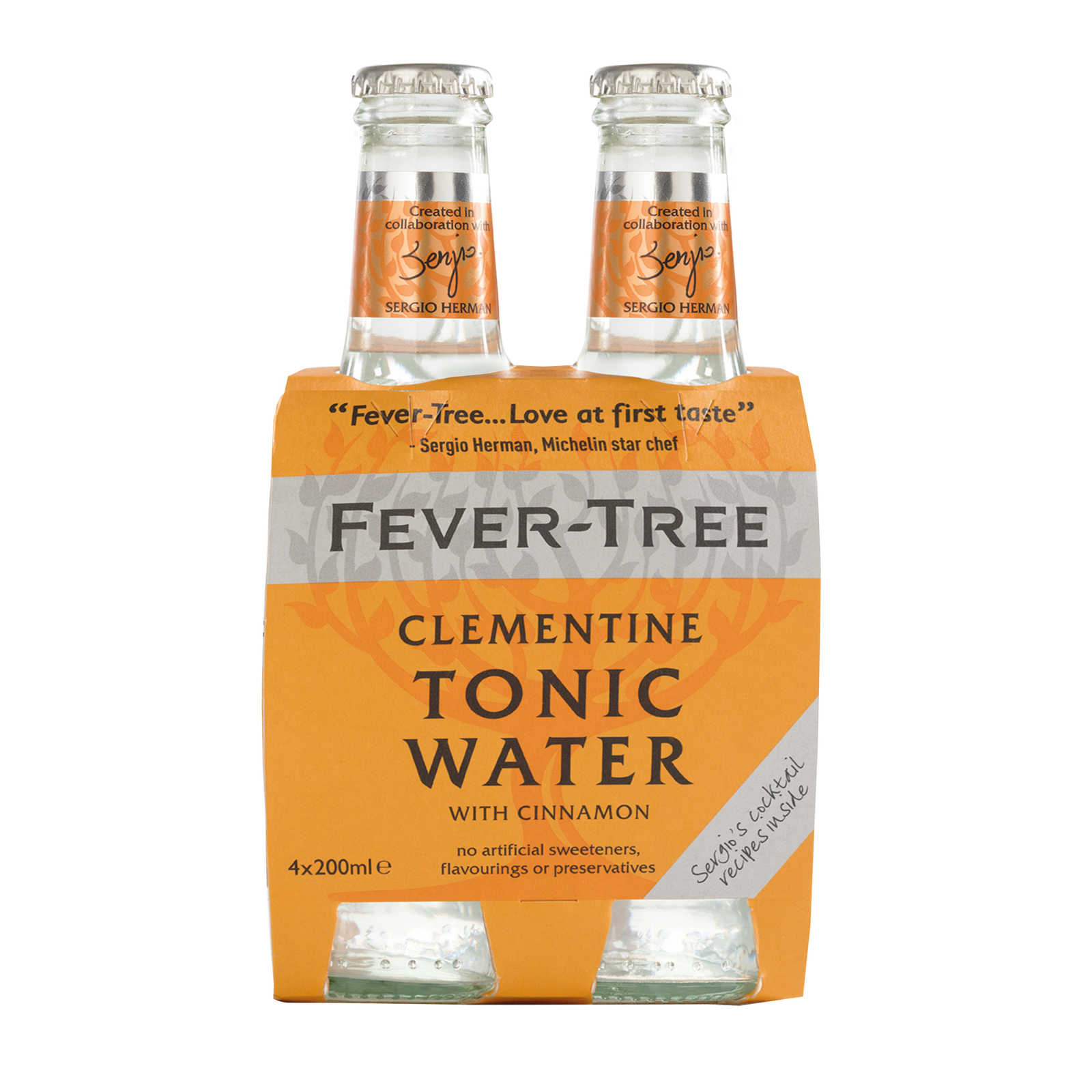 Fever-Tree | Clementine Tonic | 4-pack | 20 cl | 4 x 20 cl | Delhaize