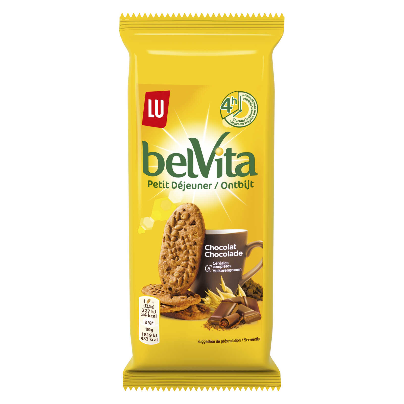 LU | Belvita | Biscuits|Petit Déj|Chocolat|Céréal complet | 50 gr ...