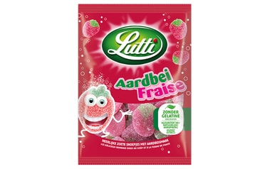Lutti | Bonbons | Fraises | 175 gr | Delhaize