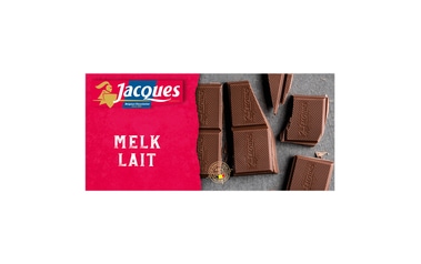 Jacques | Chocolade | melk | tablet | 180 gr | Delhaize