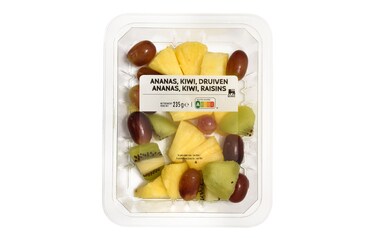 Delhaize | Ananas | kiwi | raisin | 235 gr | Delhaize