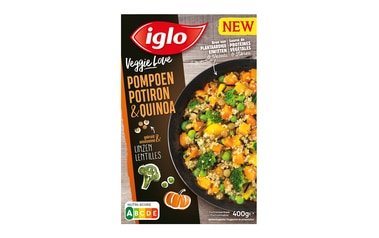 Iglo | Veggie Love | Veggie Love - Potiron | Quinoa | 400 gr | Delhaize