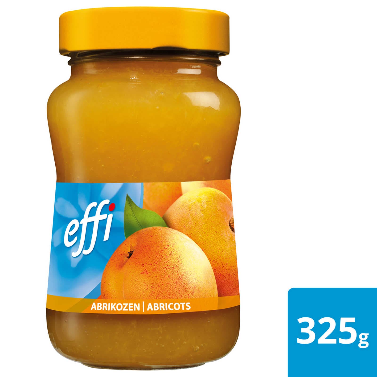 Effi | Confituur | Abrikozen | 325 gr | Delhaize