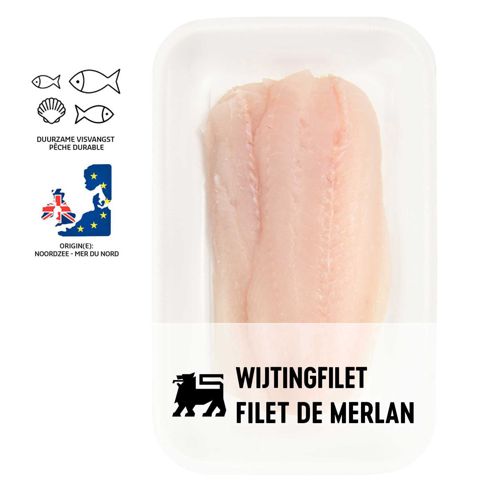 Delhaize | Filet de merlan | Écosse | +/- 220 gr | Delhaize