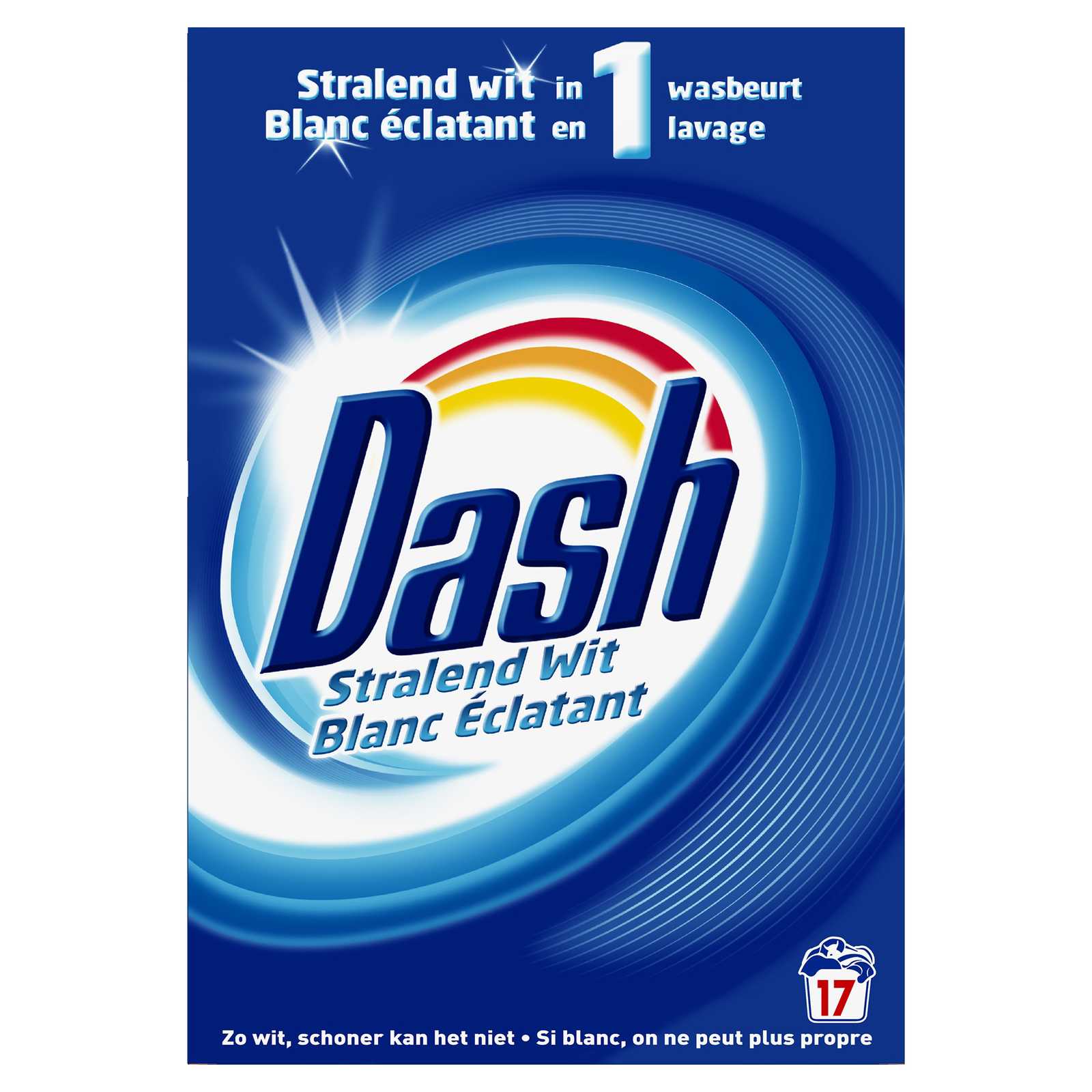 Dash | Poudre à lessiver | Regular | 17 pc | Delhaize