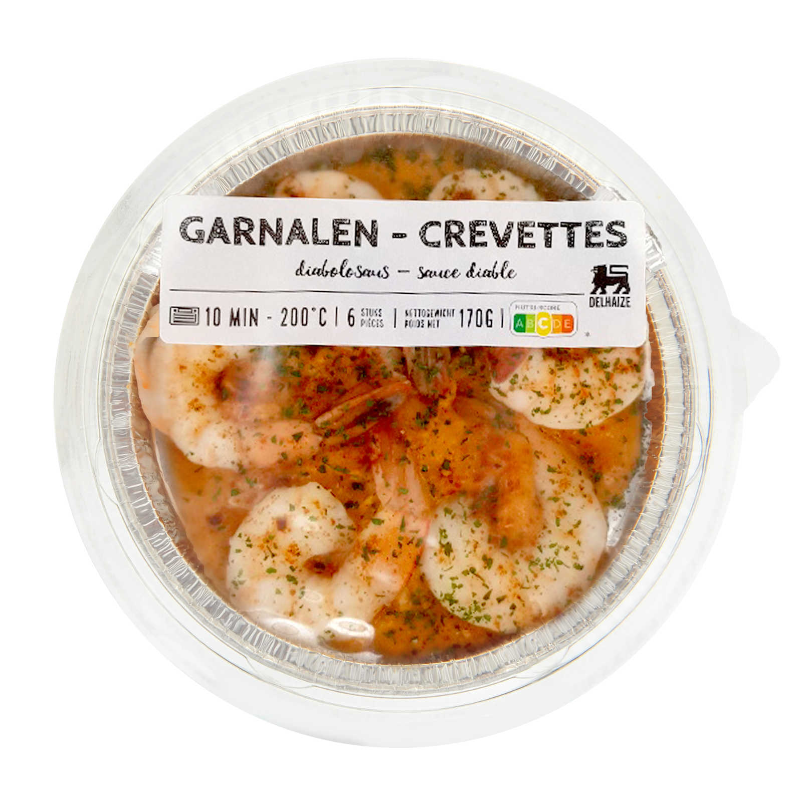 Delhaize | Crevettes | Diabolo | 150 gr | Delhaize