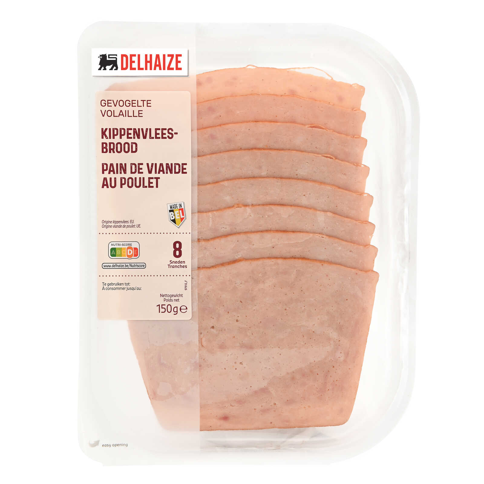Delhaize | Pain de viande poulet | 150 gr | Delhaize