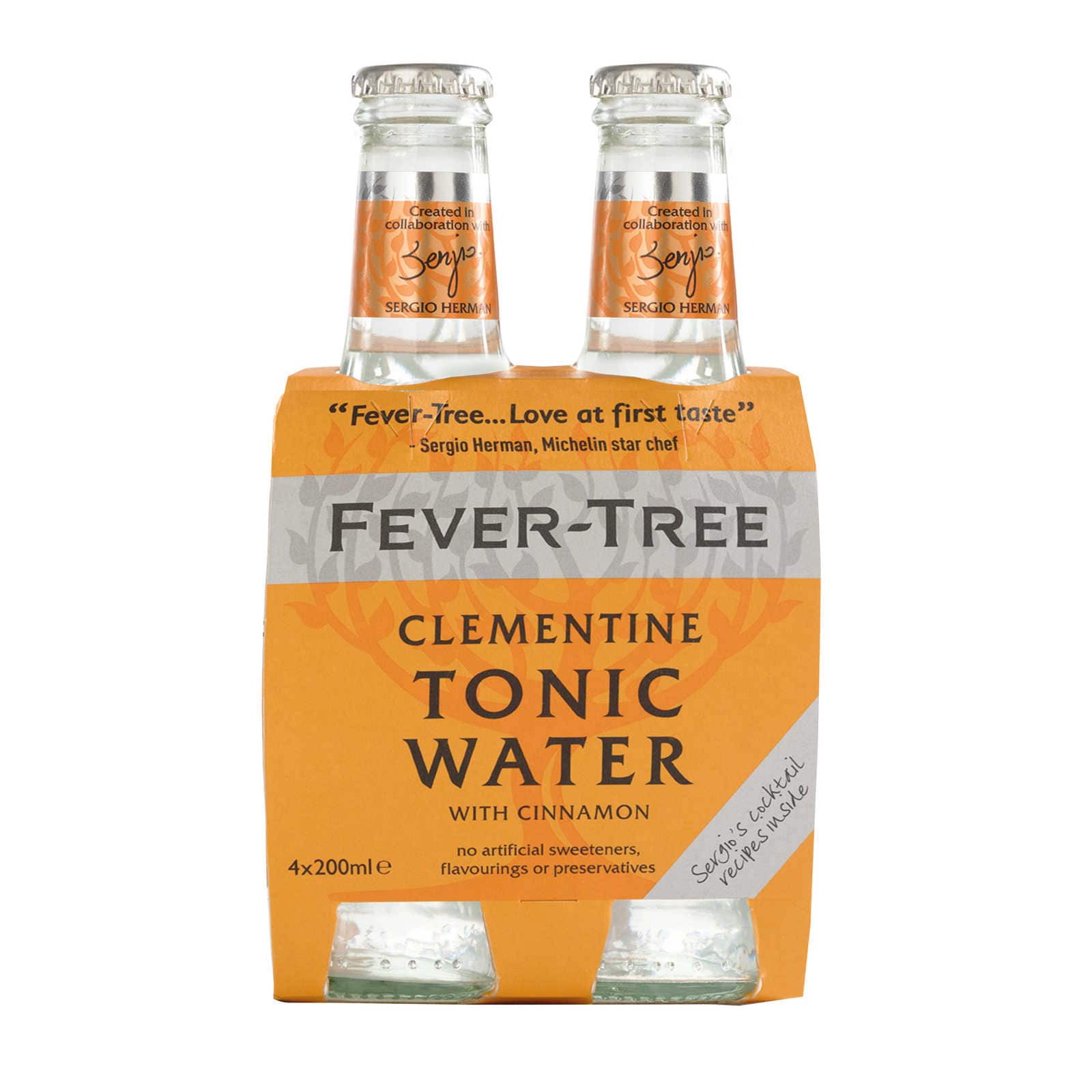 Fever-Tree | Clementine Tonic | 4-pack | 20 cl | 4 x 20 cl | Delhaize