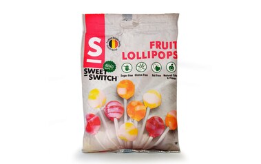 Sweet-Switch | Lollipops | Suikervrij | 100 gr | Delhaize