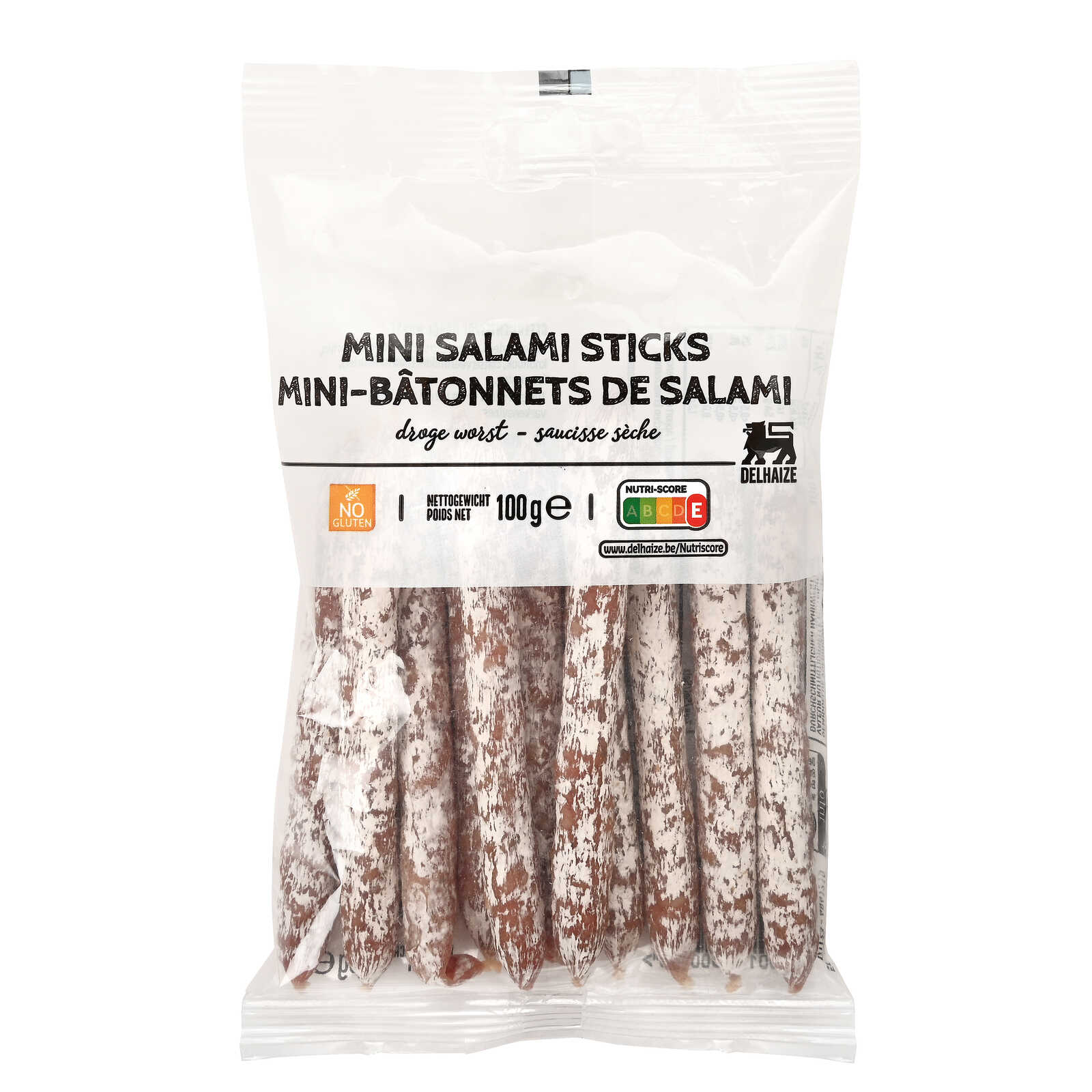 Delhaize | Saucissons secs | Mini sticks | 100 gr | Delhaize