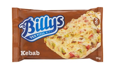 Billys | Pan Pizza | Kebab | 170 gr | Delhaize