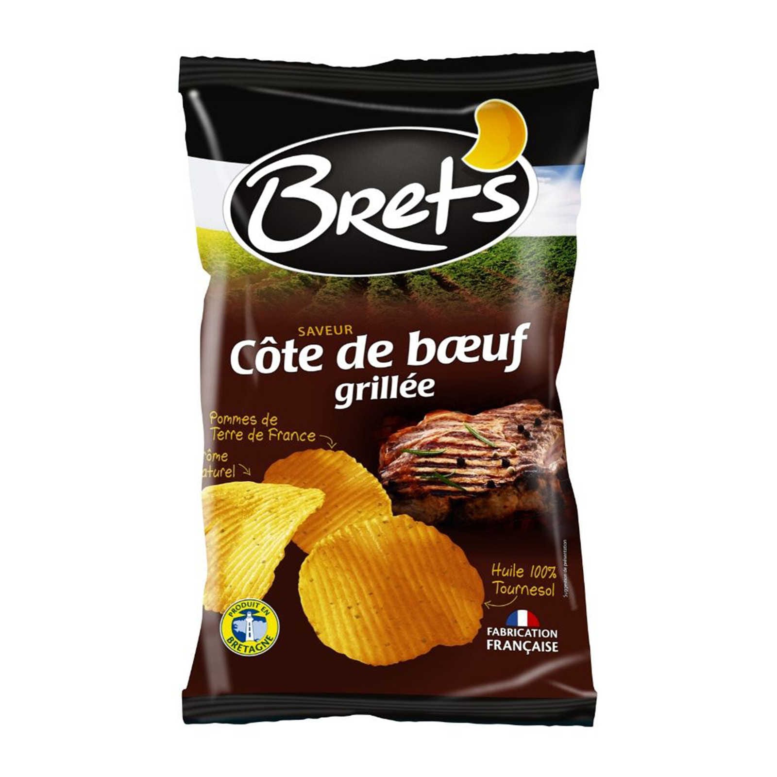 Bret's | Chips | Runderrib | 125 gr | Delhaize
