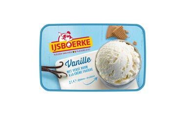 Ijsboerke | Roomijs | Vanille | 2 l | Delhaize