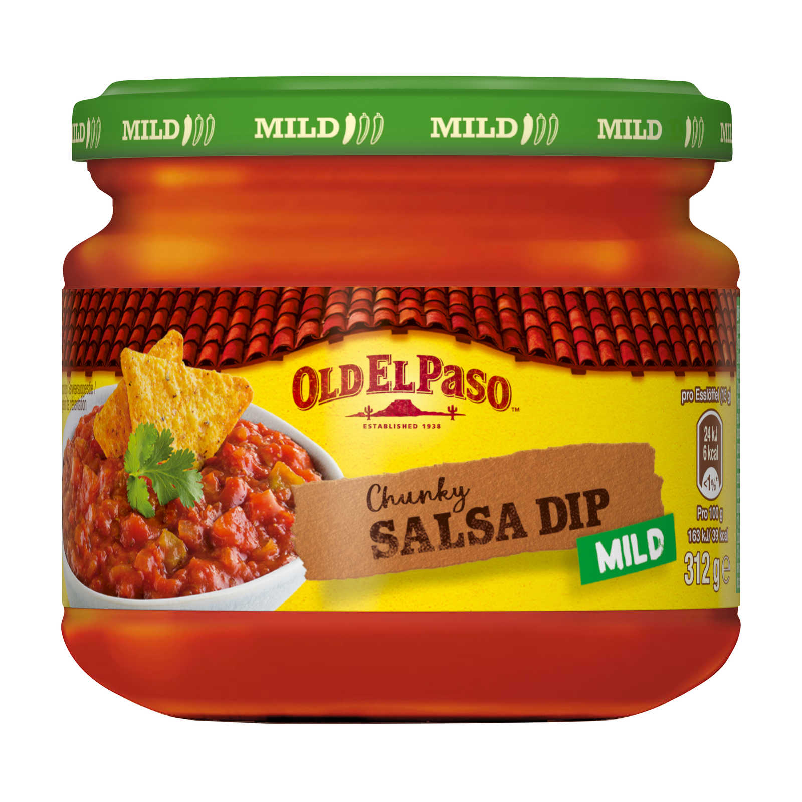 Old El Paso | Saus | Salsa | Mild | 312 gr | Delhaize