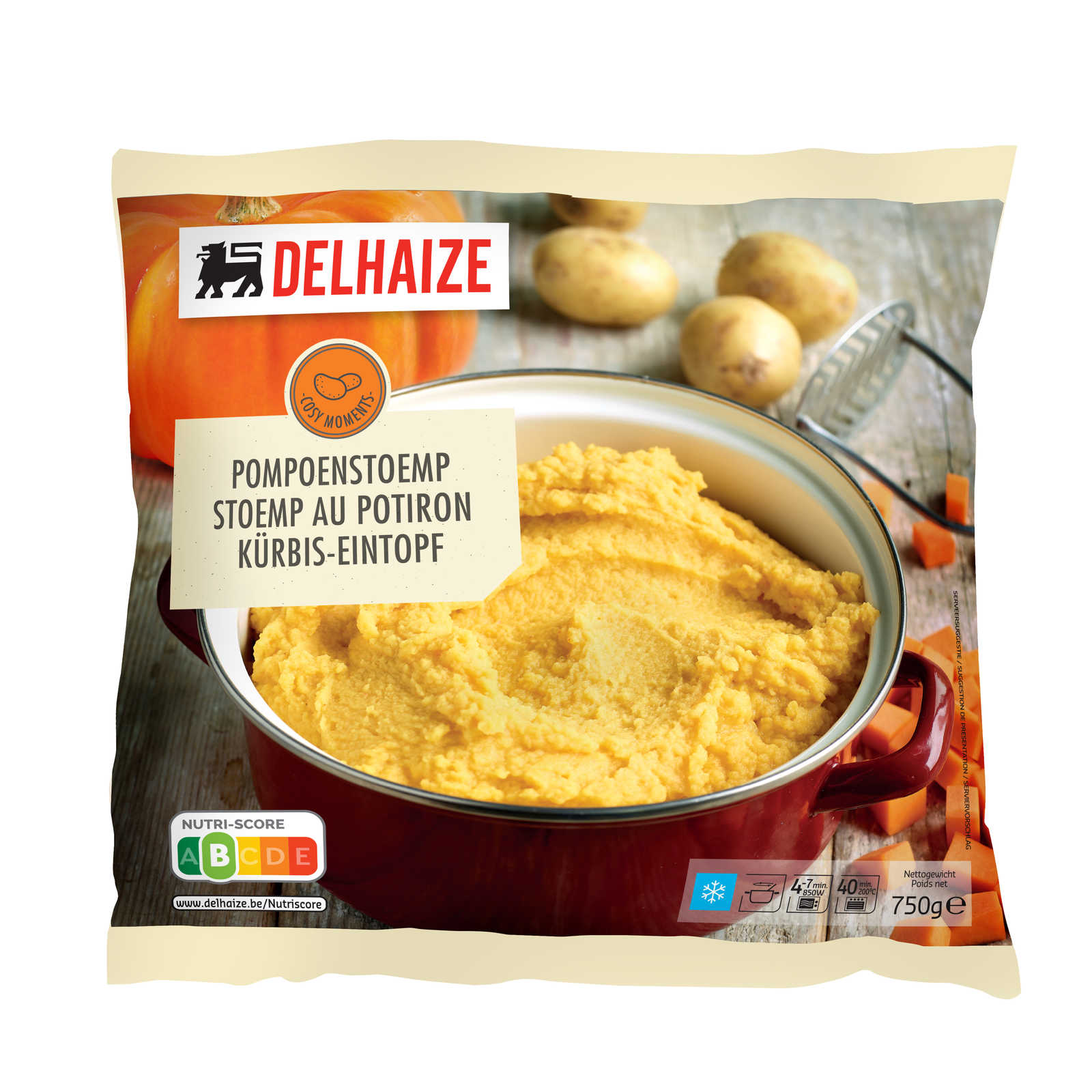 Delhaize | Stoemp au potiron | 750 gr | Delhaize