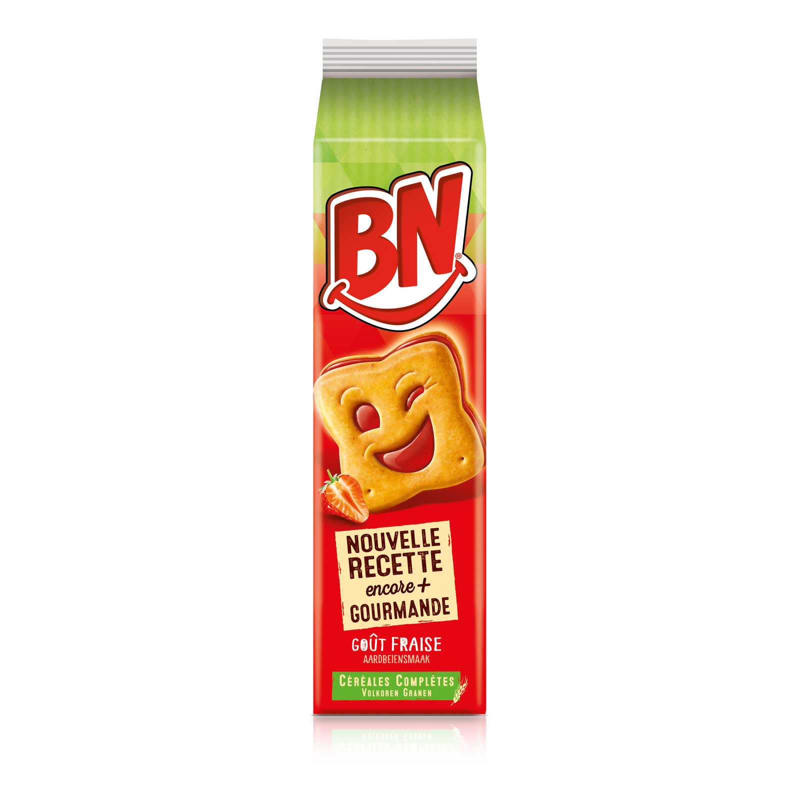 BN | Biscuits | Familypack | Fraise | 285 gr | Delhaize