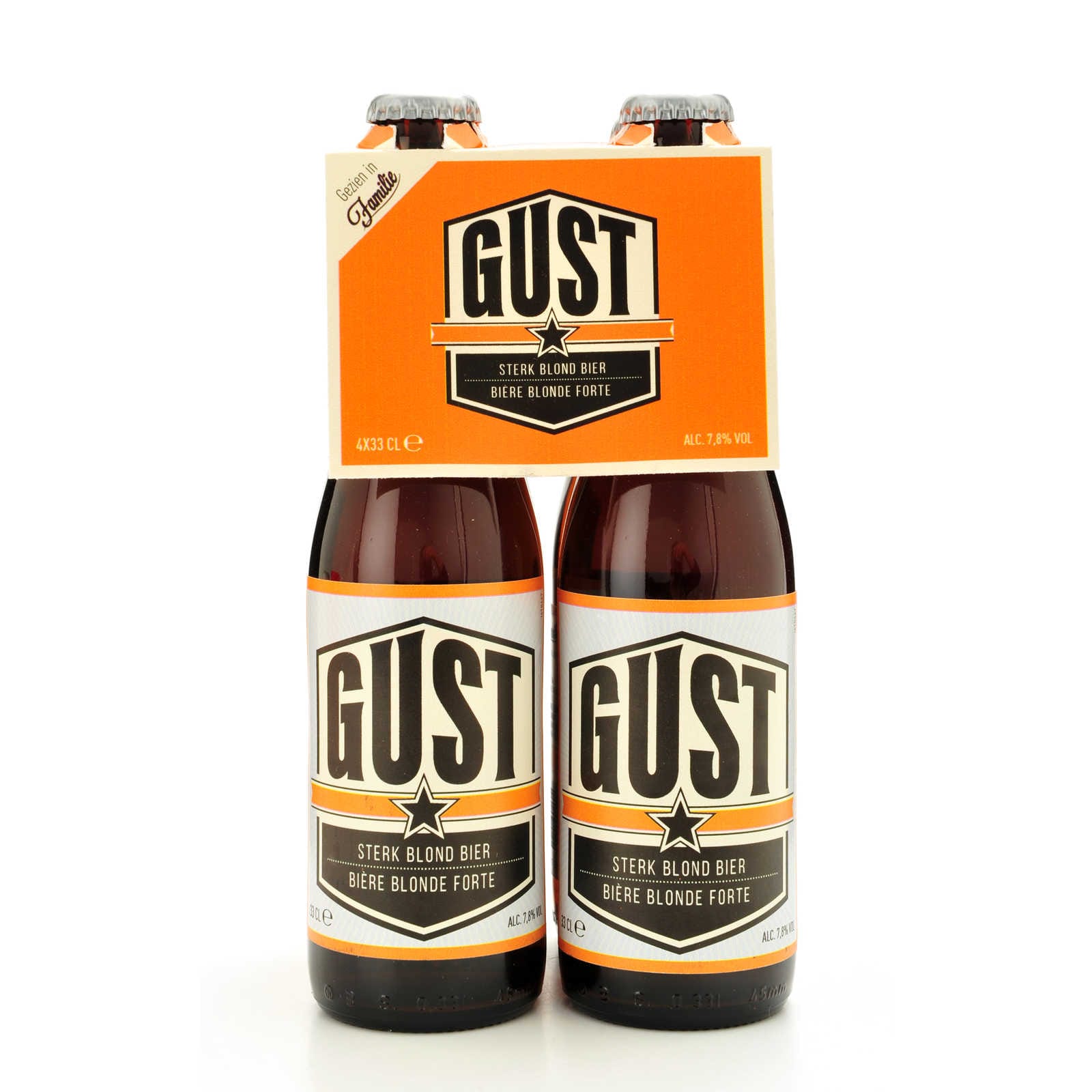 Gust | Bier | 7,8% | Fles | 4 x 33 cl | Delhaize
