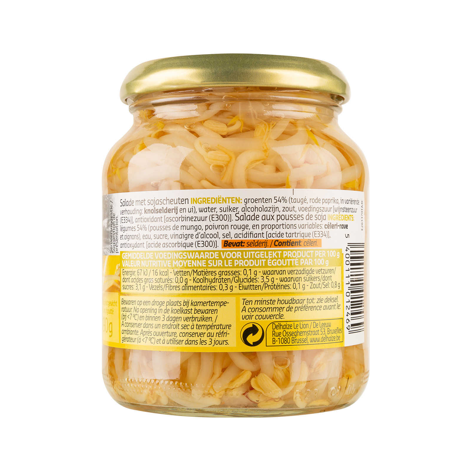 Delhaize | Sojascheuten | Sla | 190 gr | Delhaize