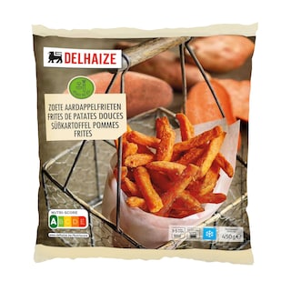 Delhaize | Frietjes | Zoete aardappel | 450 gr | Delhaize