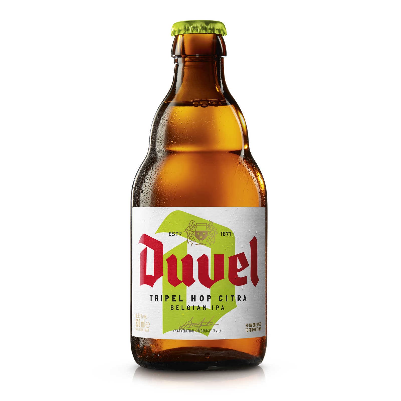 Duvel | Tripel Hop Citra | Duvel|Belgische IPA|Blond|9,5%|4x33cl|Fles | 33 cl | Delhaize
