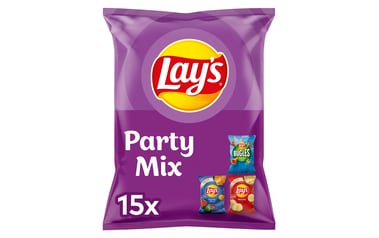 Lay's | Chips | Party Mix | 15 packs | 15 st | Delhaize