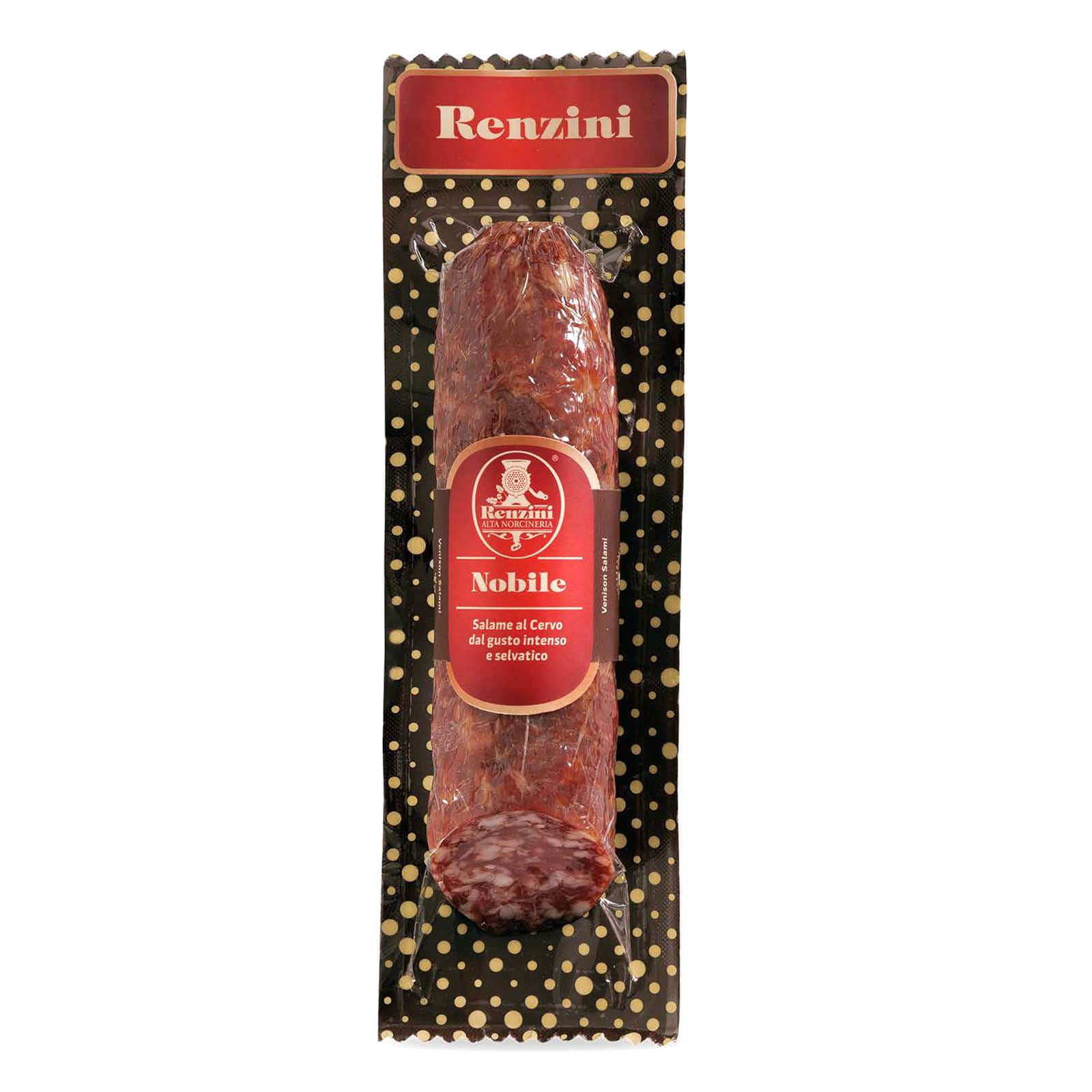 RENZINI. | Salami de cerf | 180 gr | Delhaize