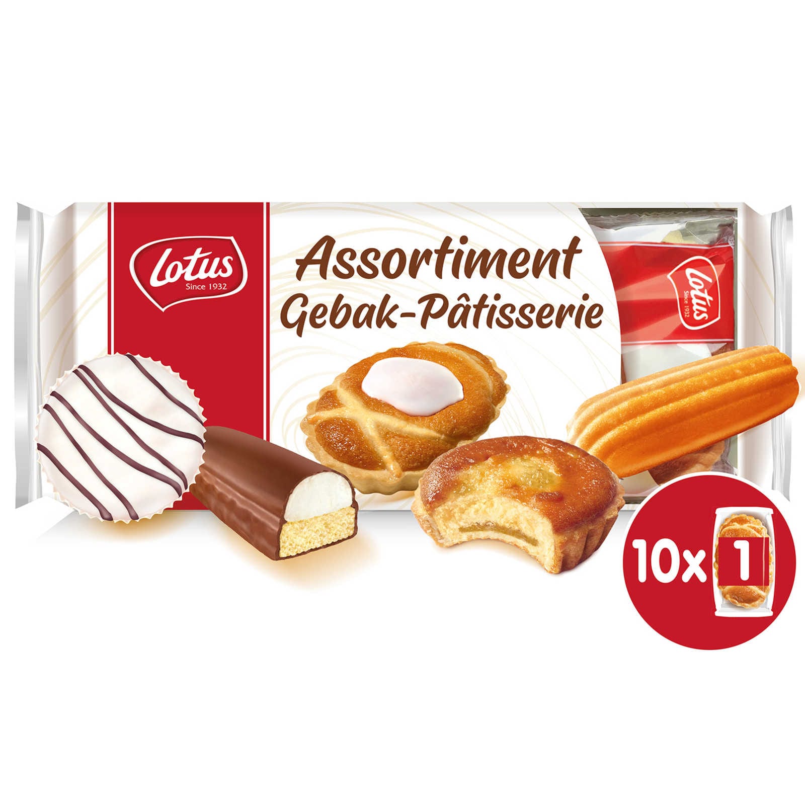 Lotus | Pâtisserie | Assortiment | 385 gr | Delhaize