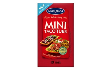 Santa Maria | Mini Taco Tubs | 86 gr | Delhaize
