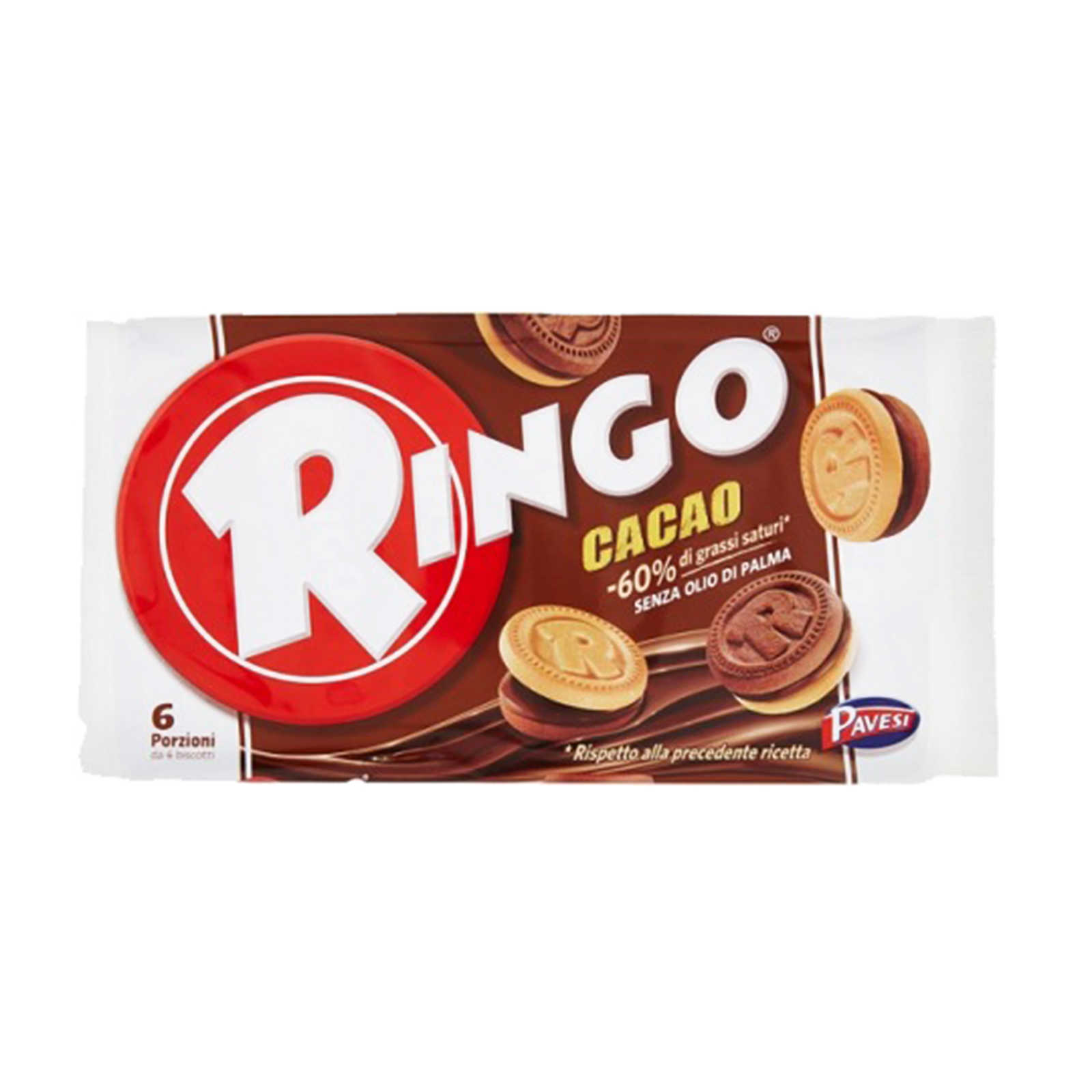 Pavesi | Koekjes | Ringo Gusto Cacao | 330 gr | Delhaize