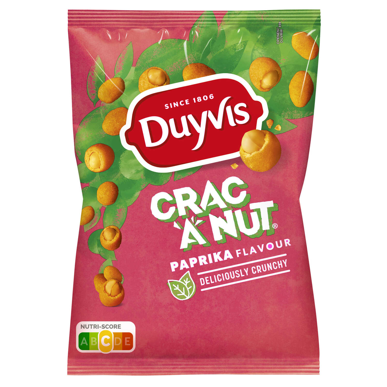 Duyvis | Pindanootjes | Paprika | 500 gr | Delhaize