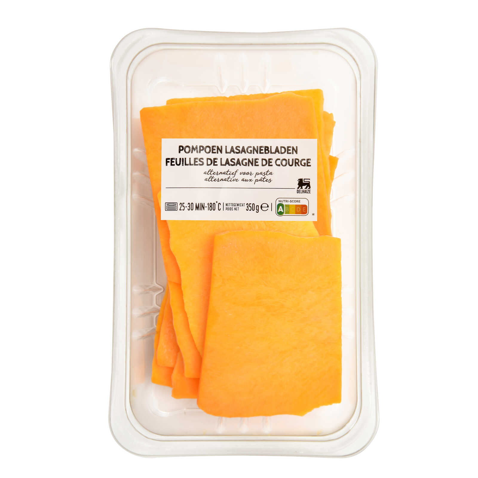 Delhaize | Feuilles lasagne | potiron | 350 gr | Delhaize