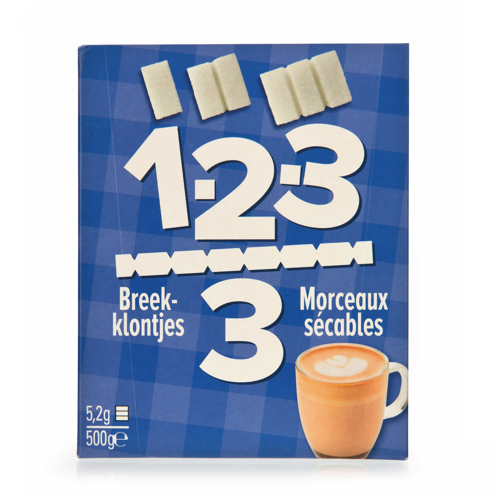 Curbi Cubes | Suiker | Klontjes | Om te breken | 500 gr | Delhaize