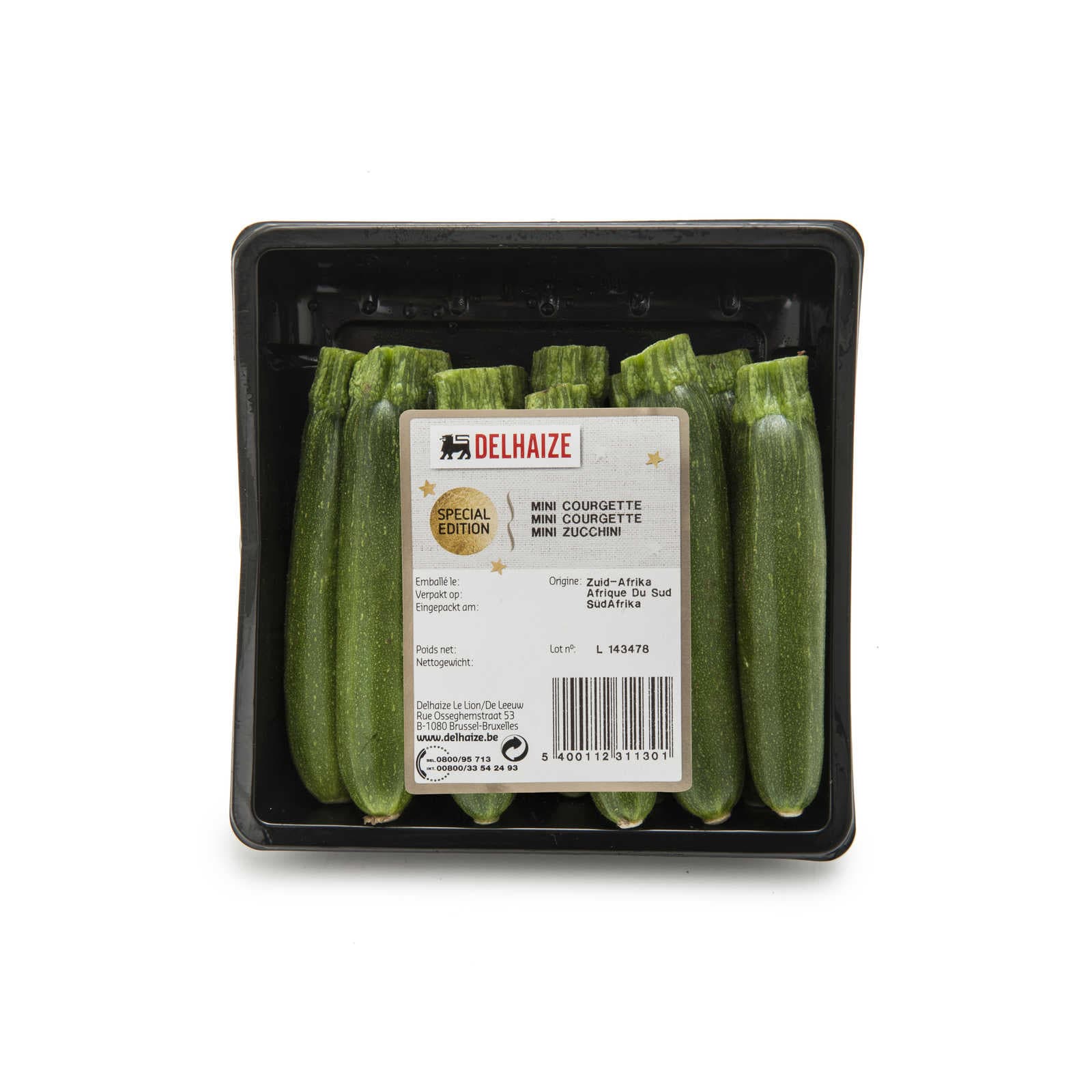 Delhaize | Mini-Courgette | 200 gr | Delhaize