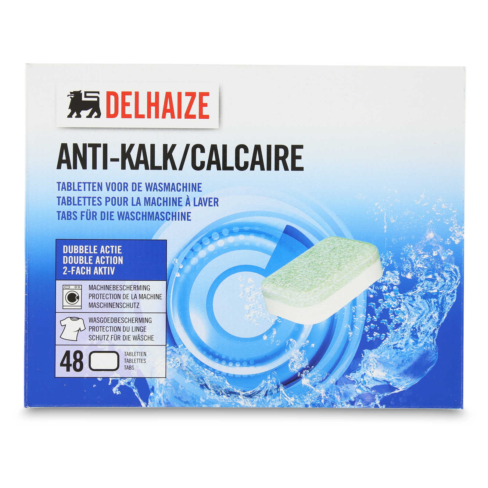 Delhaize | Tabletten | Anti-kalk | 48 st | Delhaize
