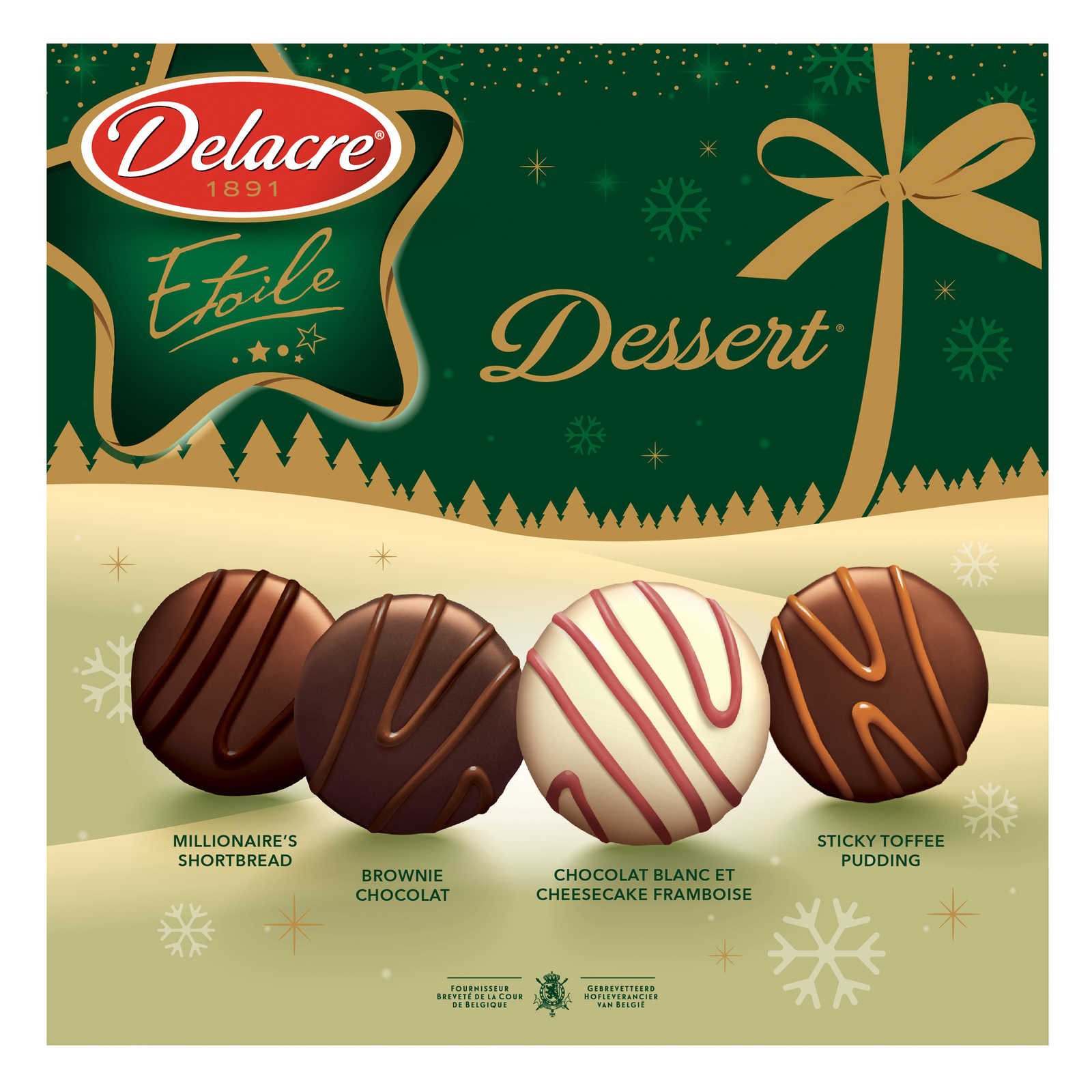 Delacre | Koek | Etoile Dessert | 250 gr | Delhaize