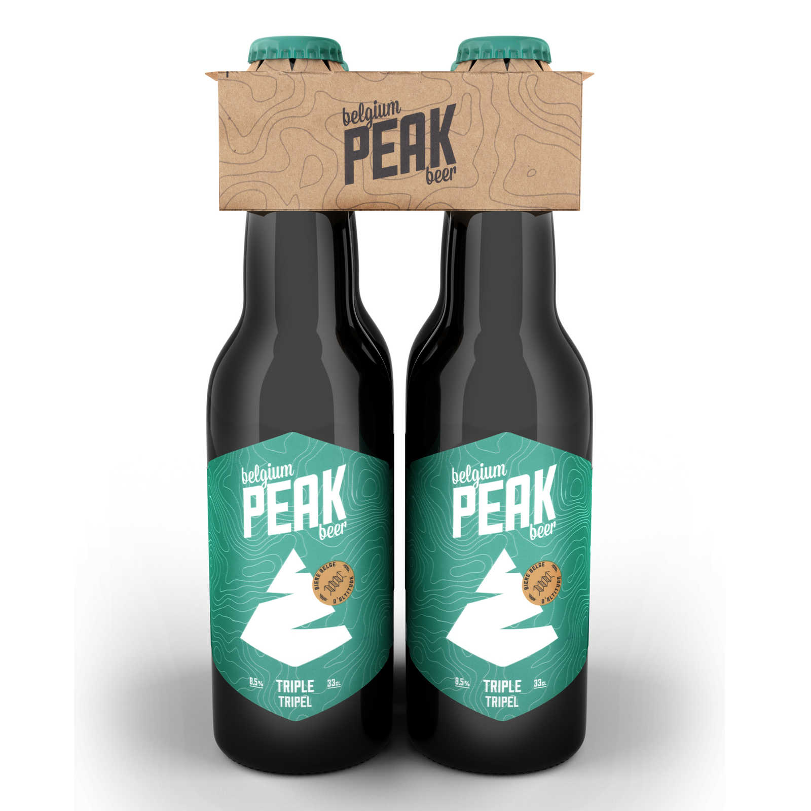 Peak | Bier | 8,5% alc | 4 x 33 cl | Delhaize