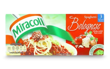 Miracoli | Pâtes | Spaghetti | Bolognese | 500 gr | Delhaize